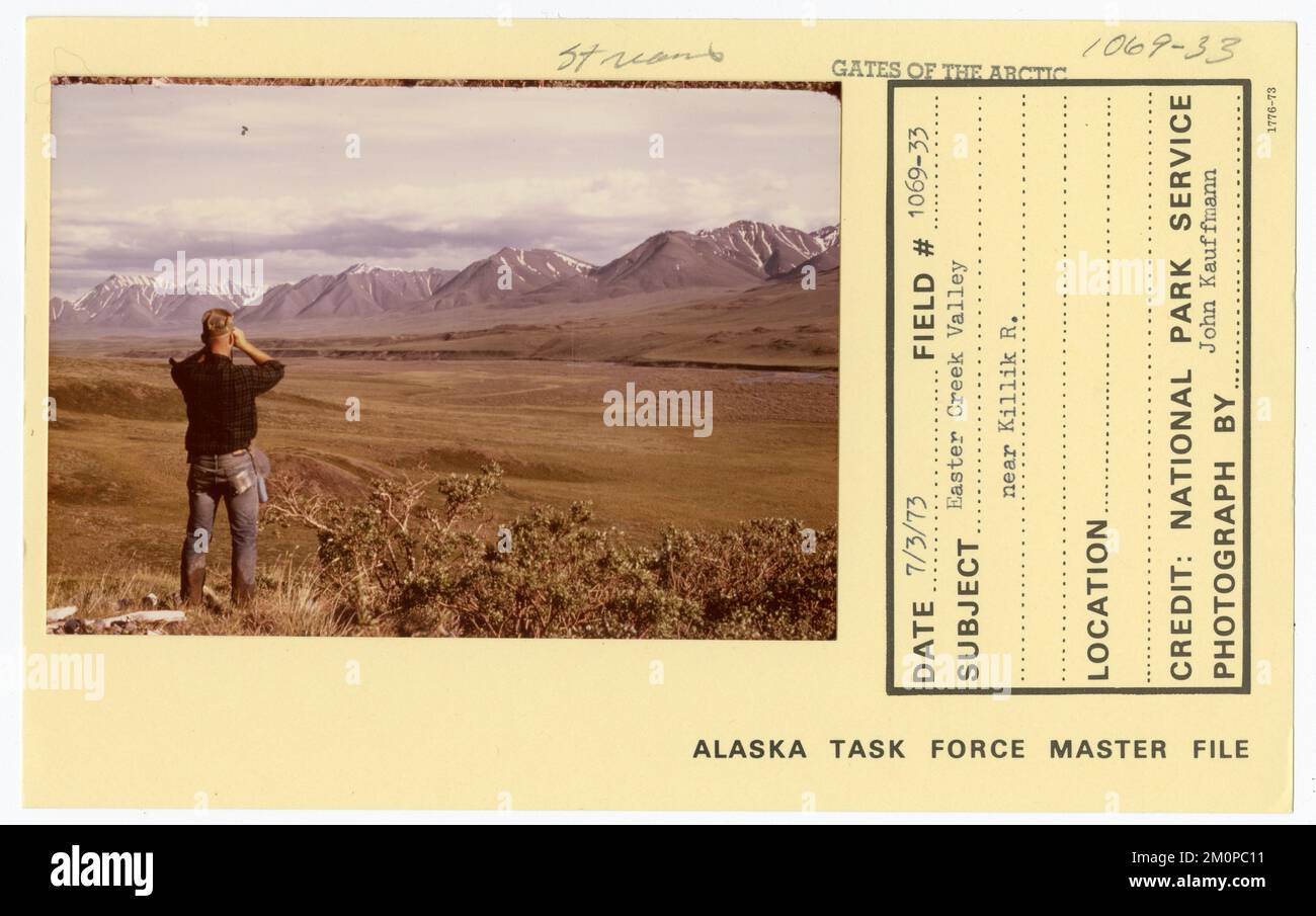 Easter Creek Valley near Killik River. Alaska Task Force Photographs ...
