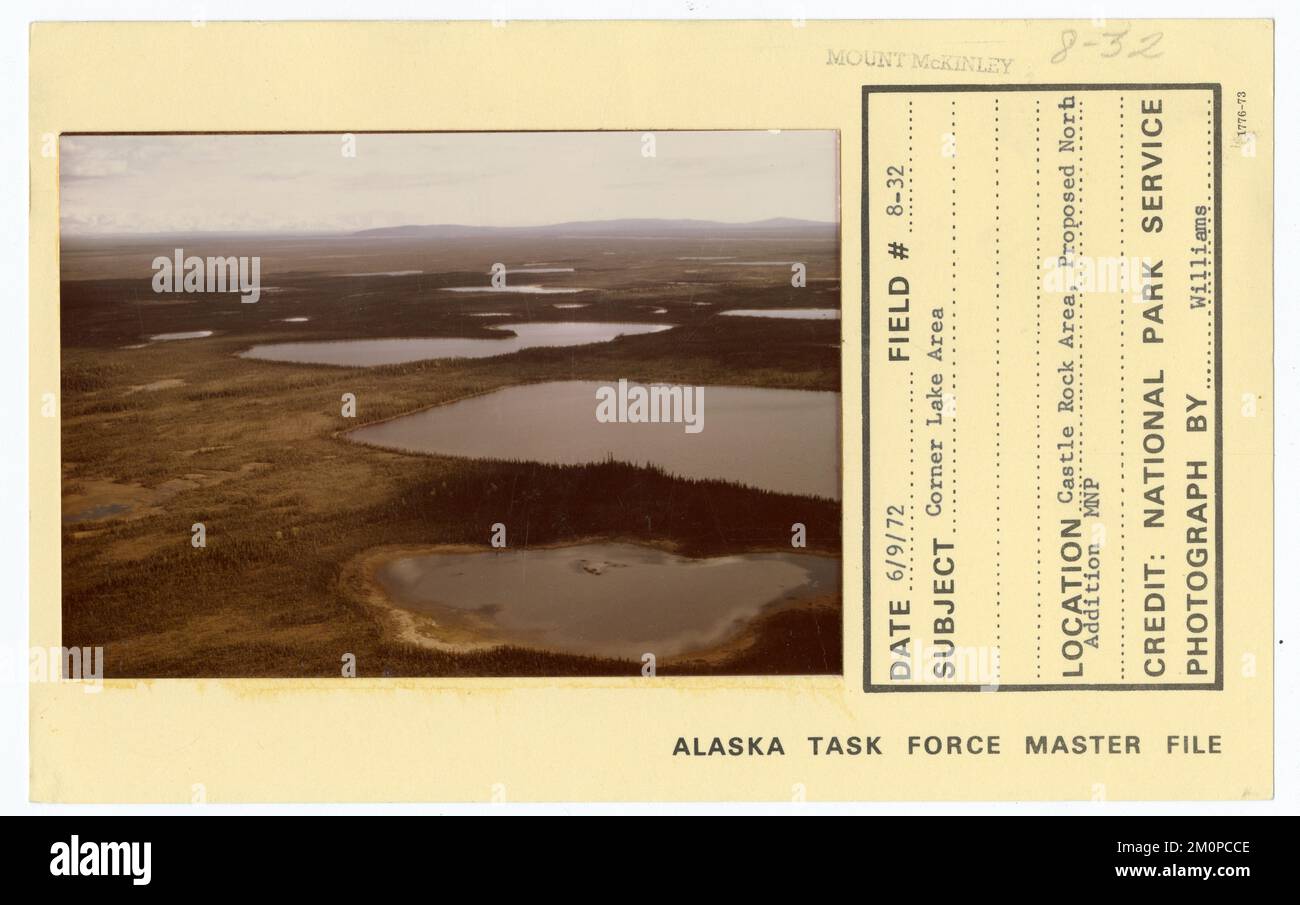 Corner Lake area. Alaska Task Force Photographs Stock Photo - Alamy