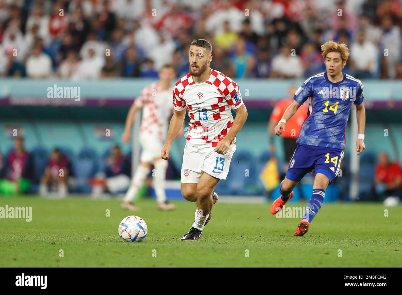 Al Wakrah, Qatar. 5th Dec, 2022. Nikola Vlasic (CRO) Football/Soccer ...