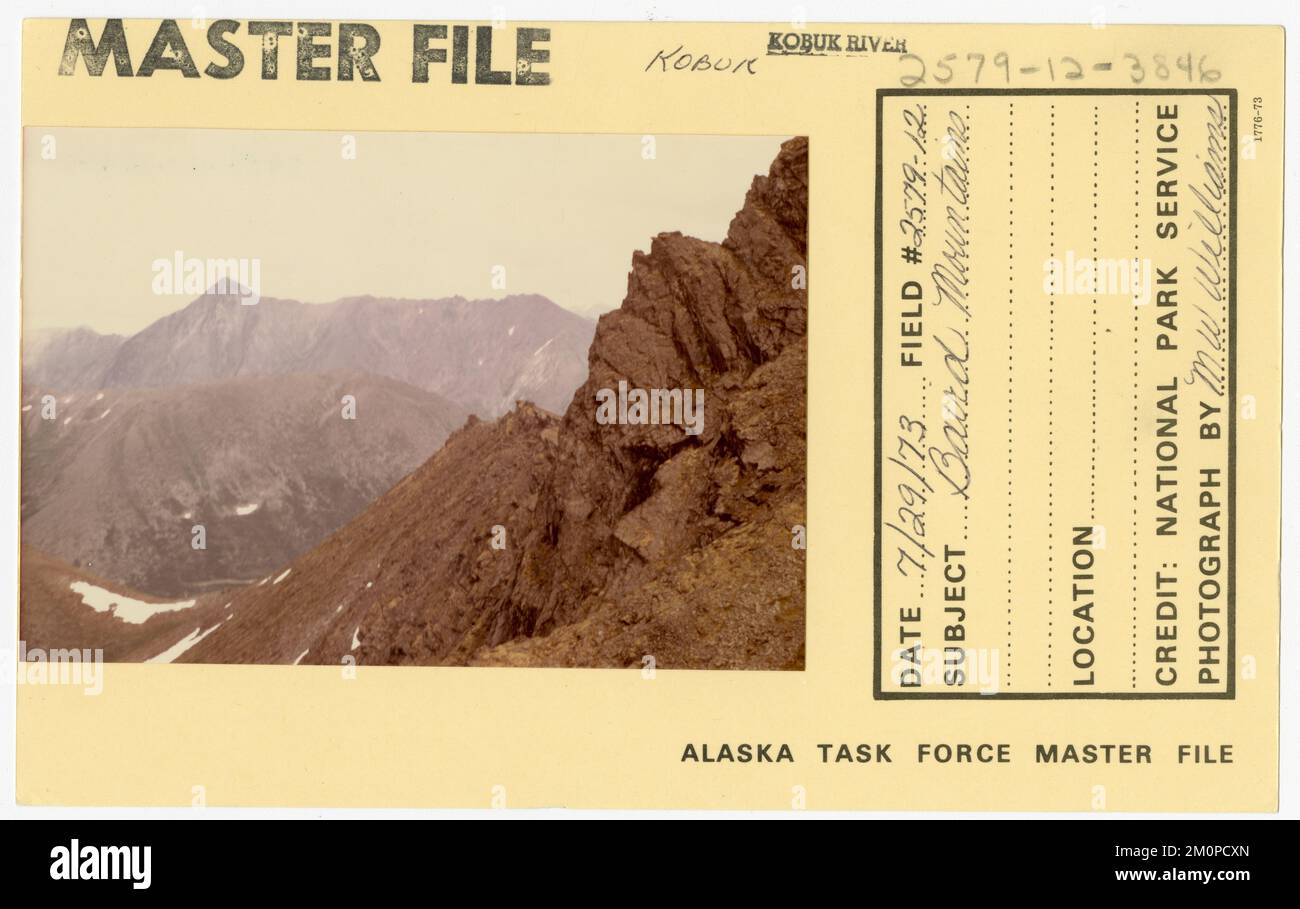 Baird Mountains. Alaska Task Force Photographs Stock Photo - Alamy