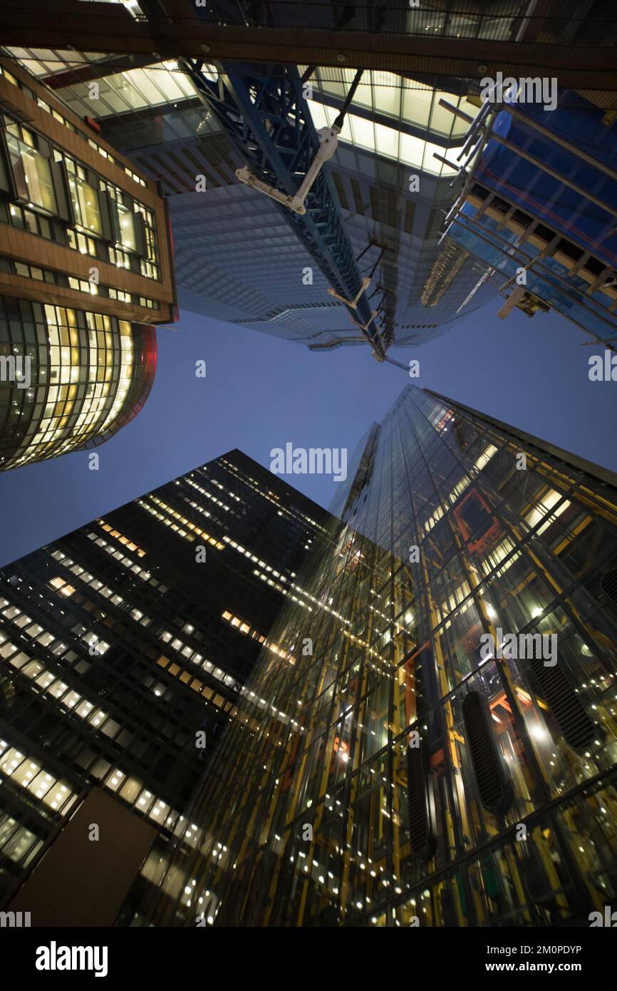 Houses london gherkin background hi-res stock photography and images ...