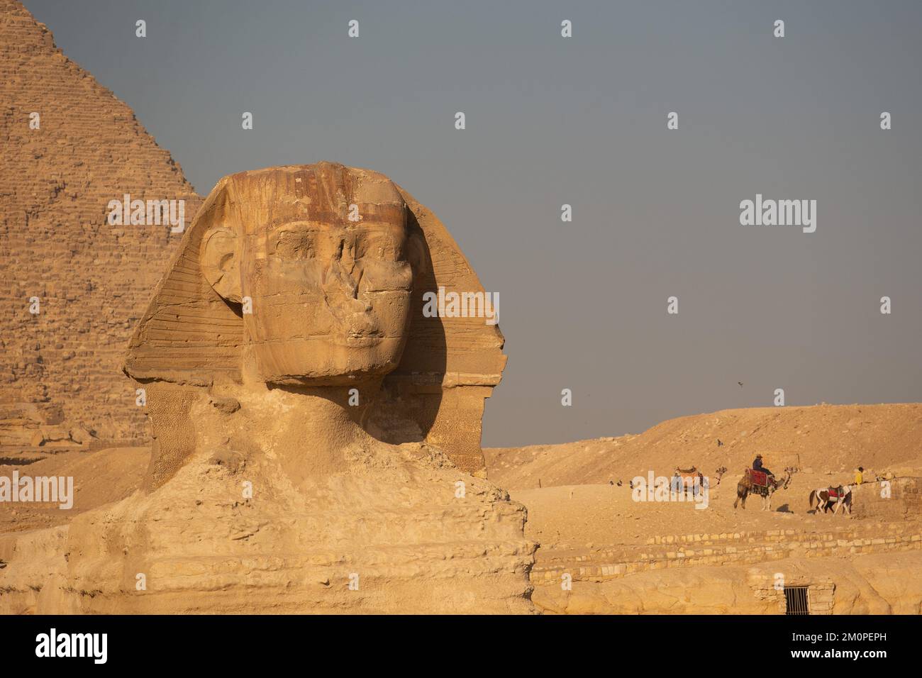 Tourists in the great pyramid of giza hi-res stock photography and ...