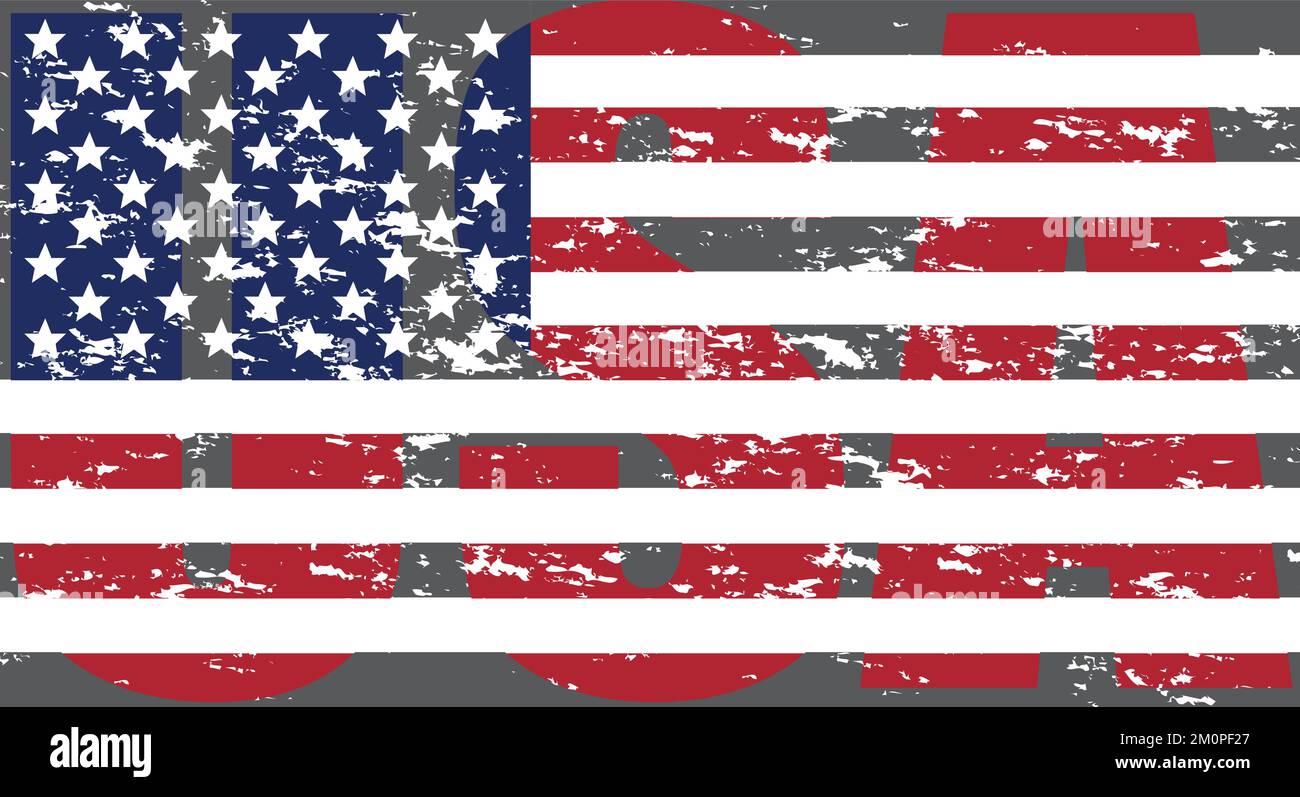 Vector USA Flag. American Flag Symbol.Icon For Website Or Mobile App ...