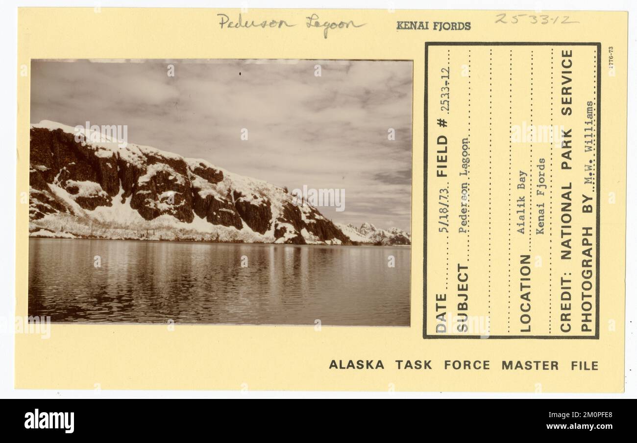 Pederson Lagoon. Alaska Task Force Photographs Stock Photo - Alamy
