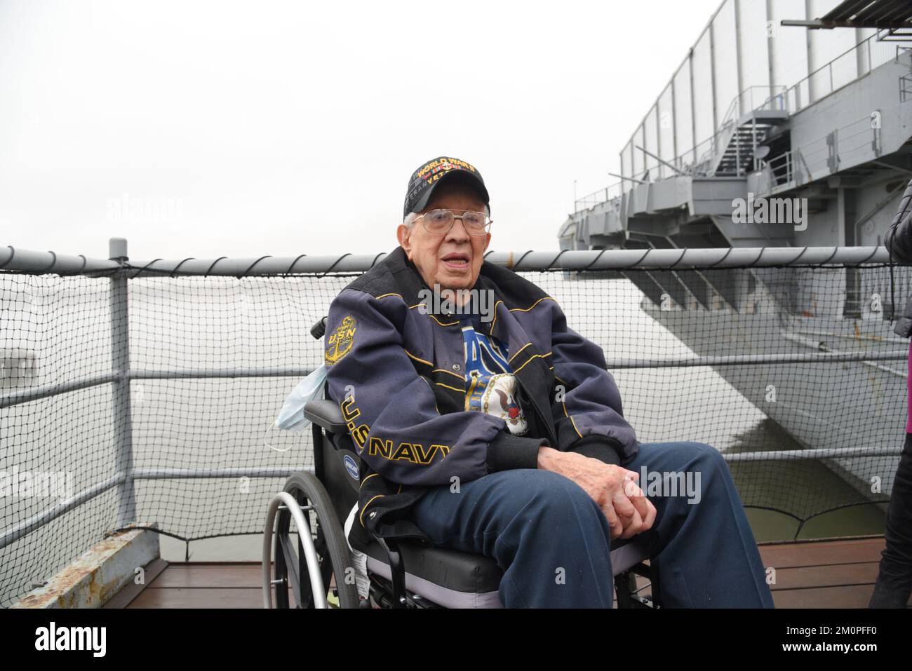 New York, NY on December 7, 2022. Frank Fumo, a World War II veteran on ...
