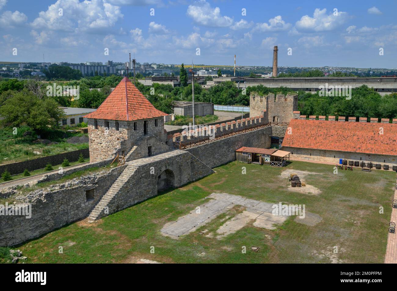 Old Turkish fortress Bender in Tighina, Transnistria, Moldova Stock ...