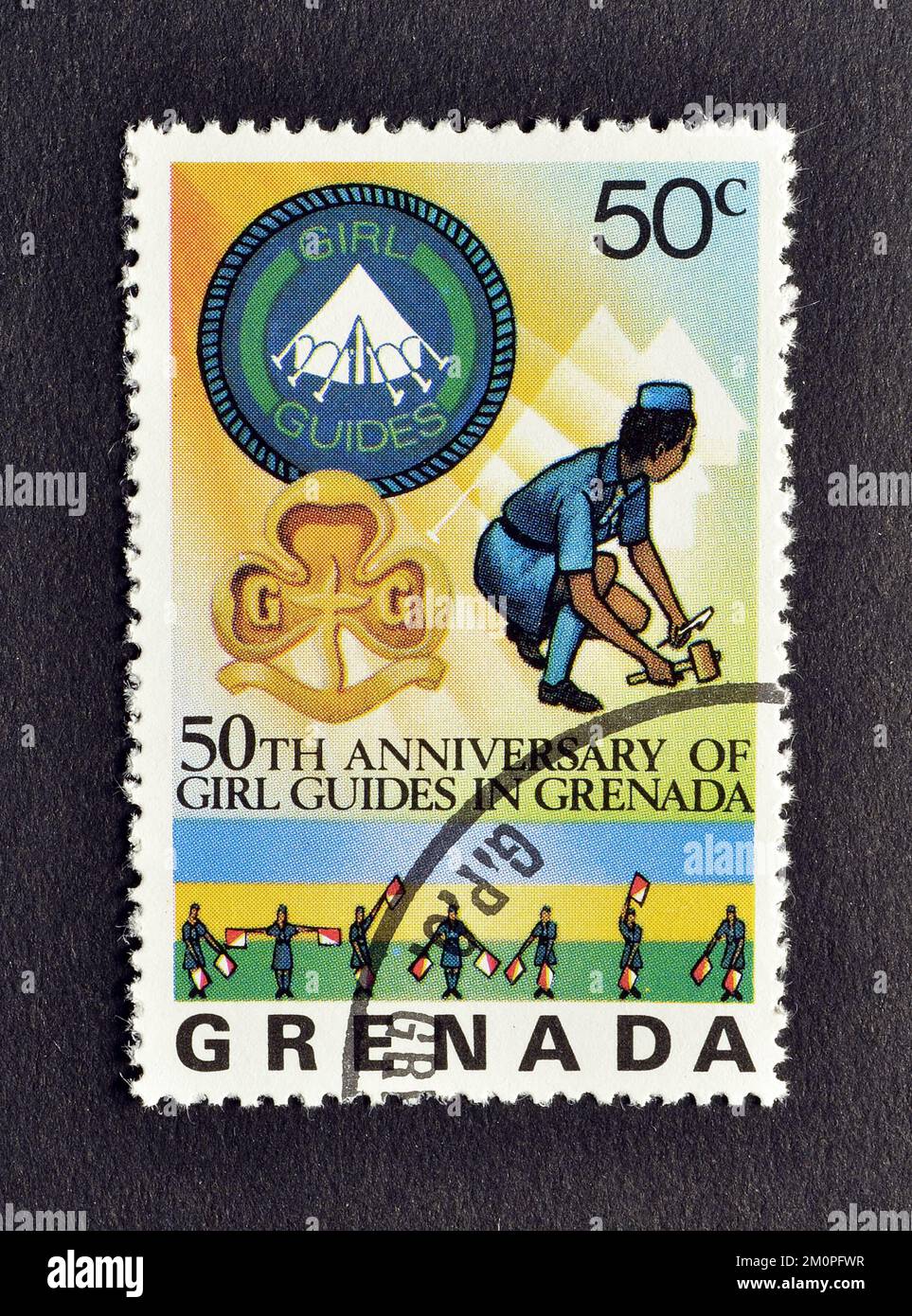 50th anniversary girl guides postage hi-res stock photography and ...