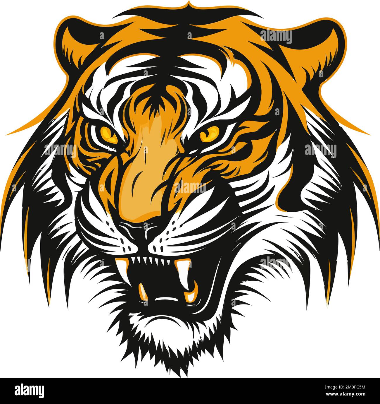 Tiger Head Design