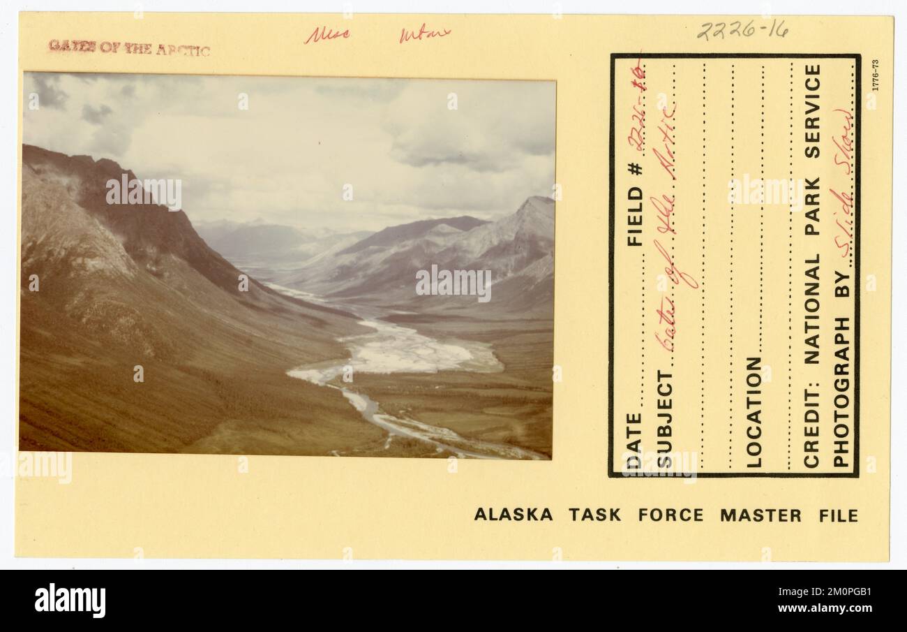 Gates of the Arctic. Alaska Task Force Photographs Stock Photo - Alamy