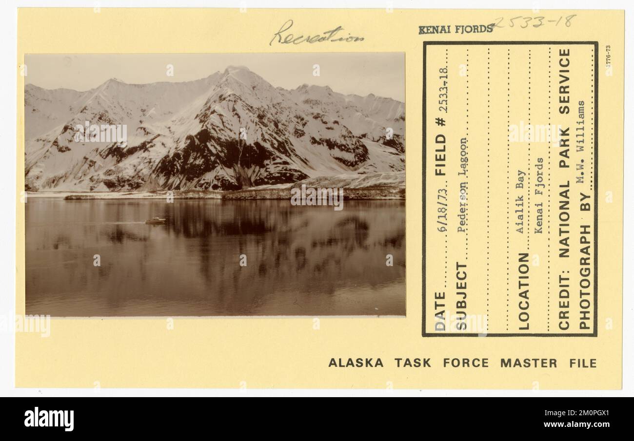 Pederson Lagoon. Alaska Task Force Photographs Stock Photo - Alamy
