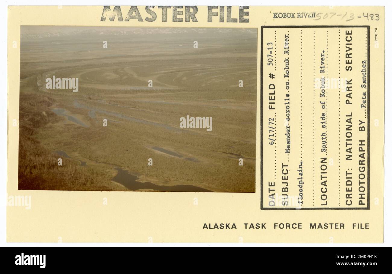 Meander Scrolls on Kobuk River floodplain. Alaska Task Force ...