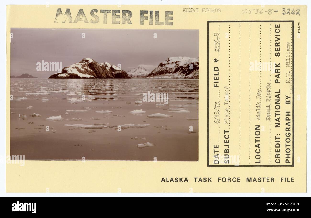 Slate Island. Alaska Task Force Photographs Stock Photo - Alamy