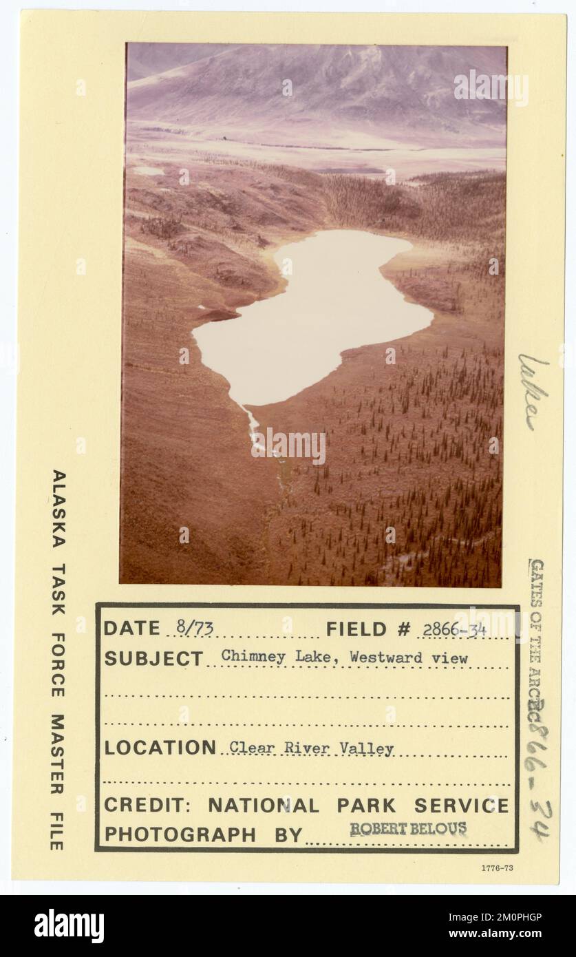 Twin Maar Craters, known as Devil Mountain Lakes, southwest of Cape ...