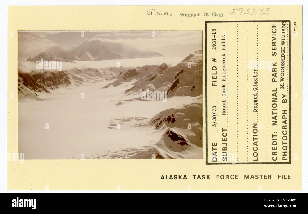 Mount Cook Hitchcock Hills. Alaska Task Force Photographs Stock Photo ...
