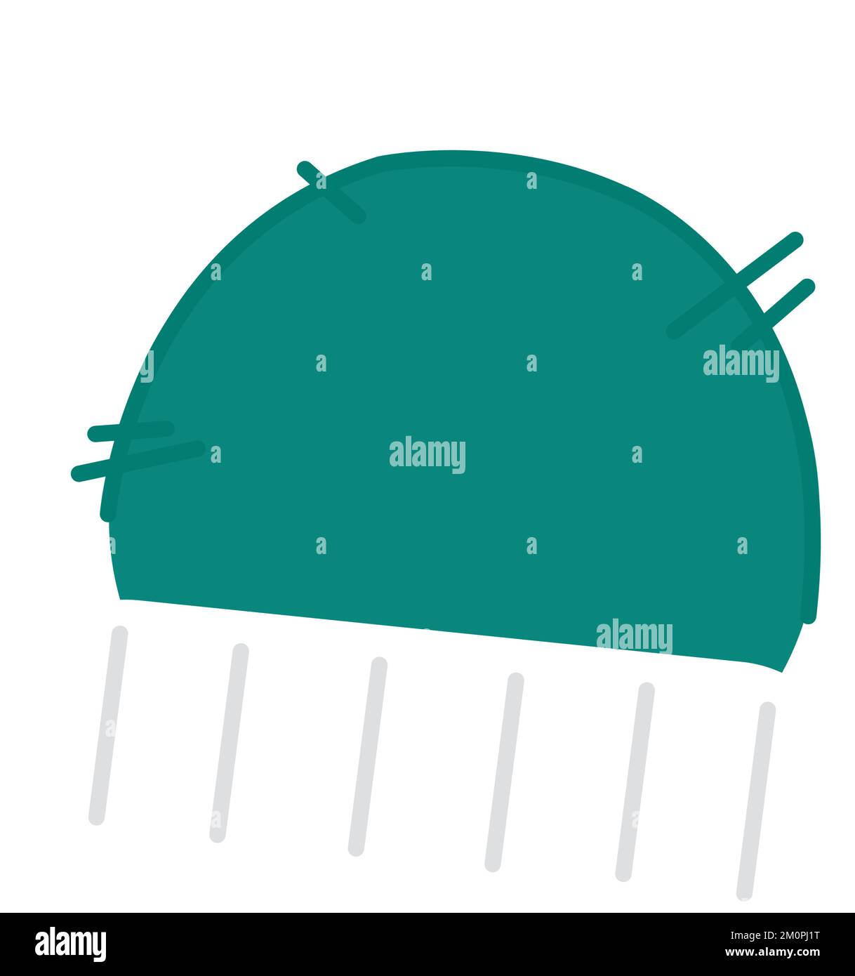 Isolated christmas winter hat sketch icon Vector Stock Vector Image ...