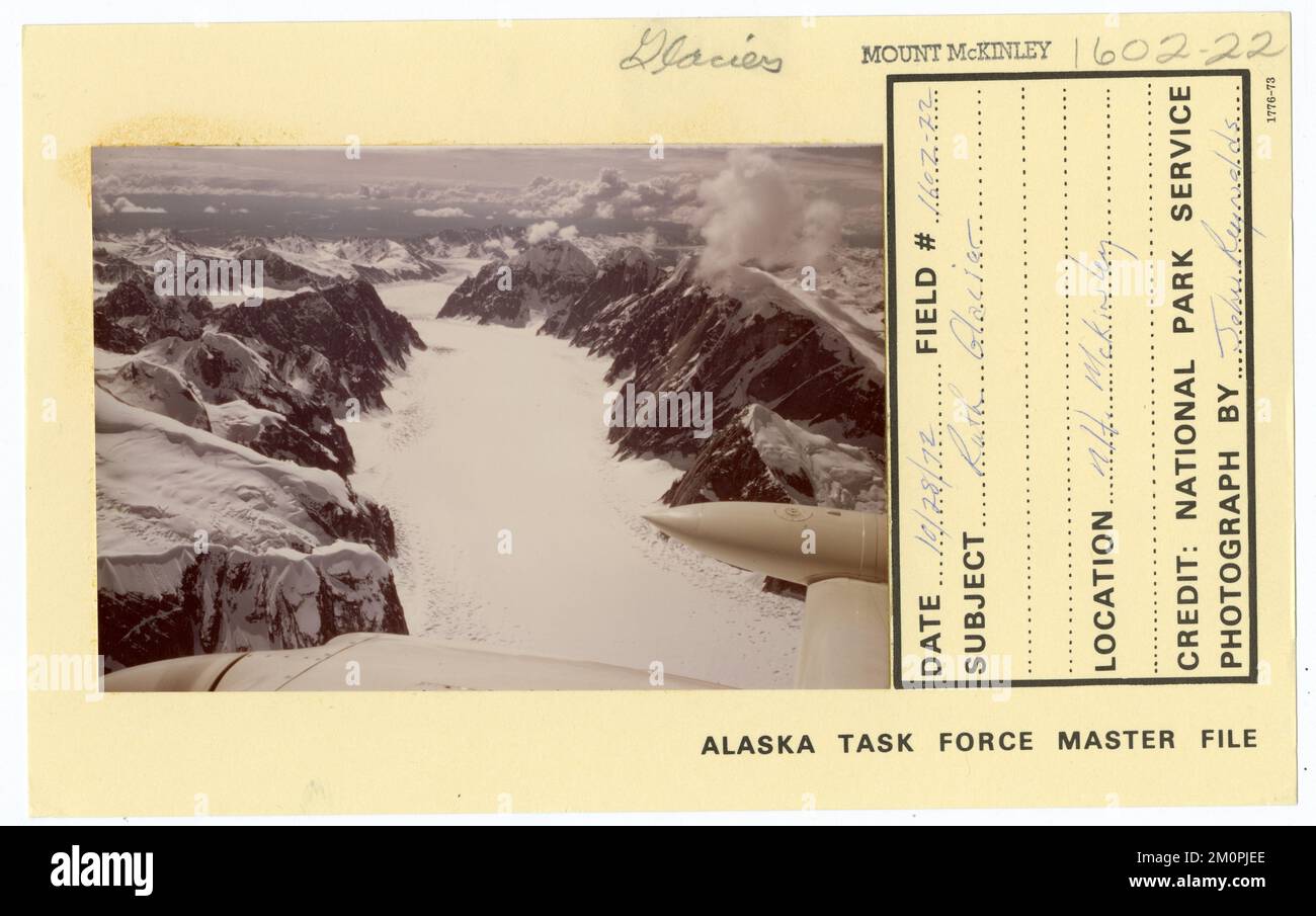 Ruth Glacier. Alaska Task Force Photographs Stock Photo - Alamy