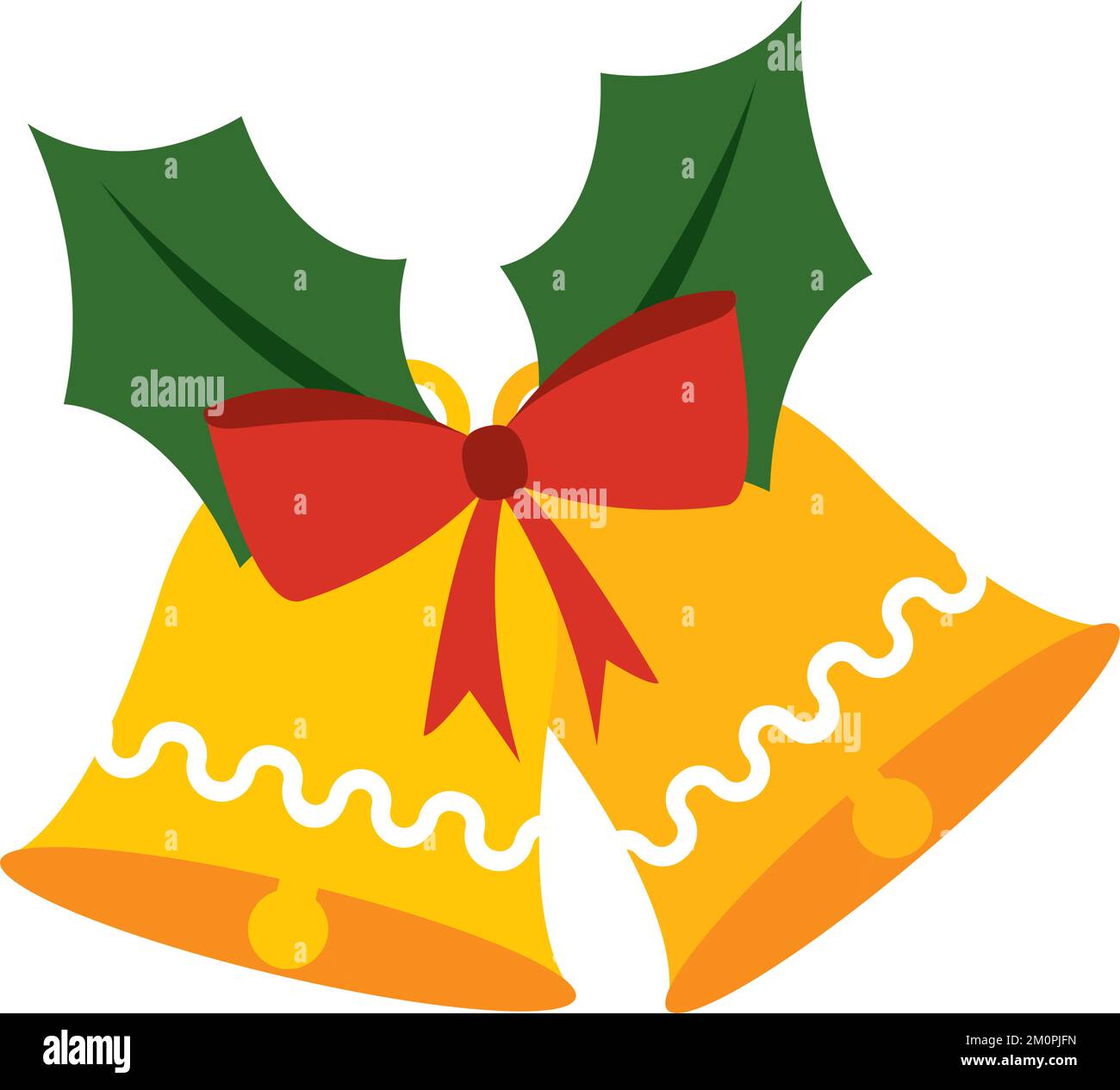 Isolated christmas bell sketch icon Vector Stock Vector Image & Art - Alamy