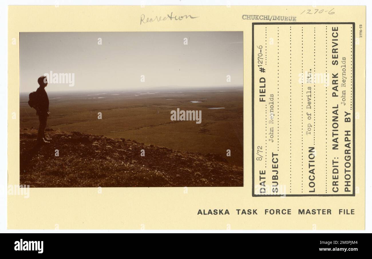 John Reynolds. Alaska Task Force Photographs Stock Photo - Alamy