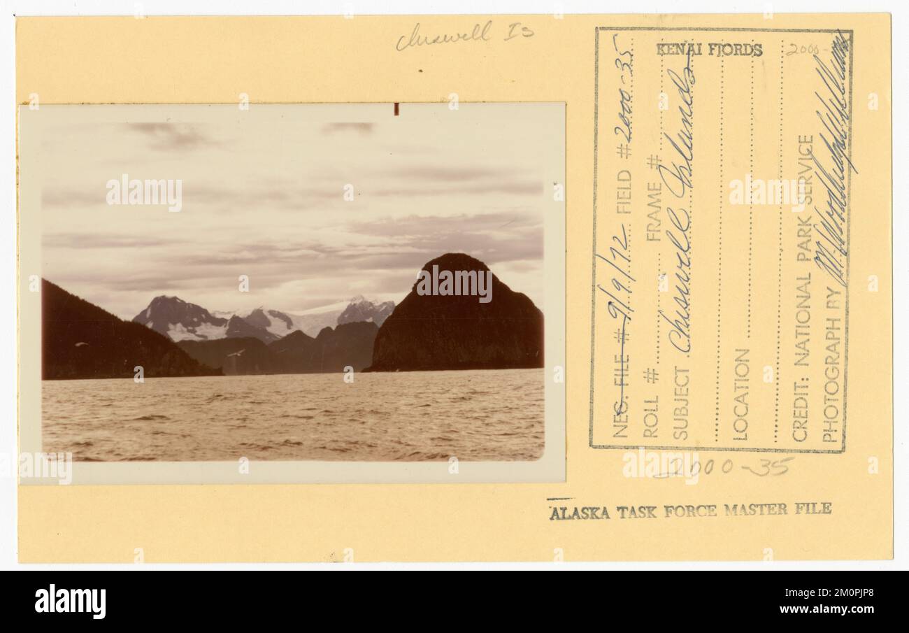 Chiswell Islands. Alaska Task Force Photographs Stock Photo - Alamy