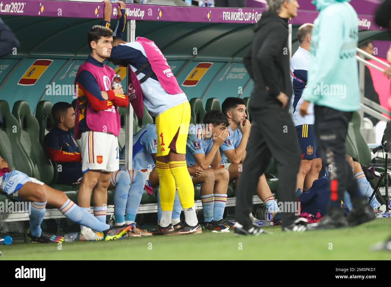Doha, Qatar. 6th Dec, 2022. Spain team group (ESP) Football/Soccer ...