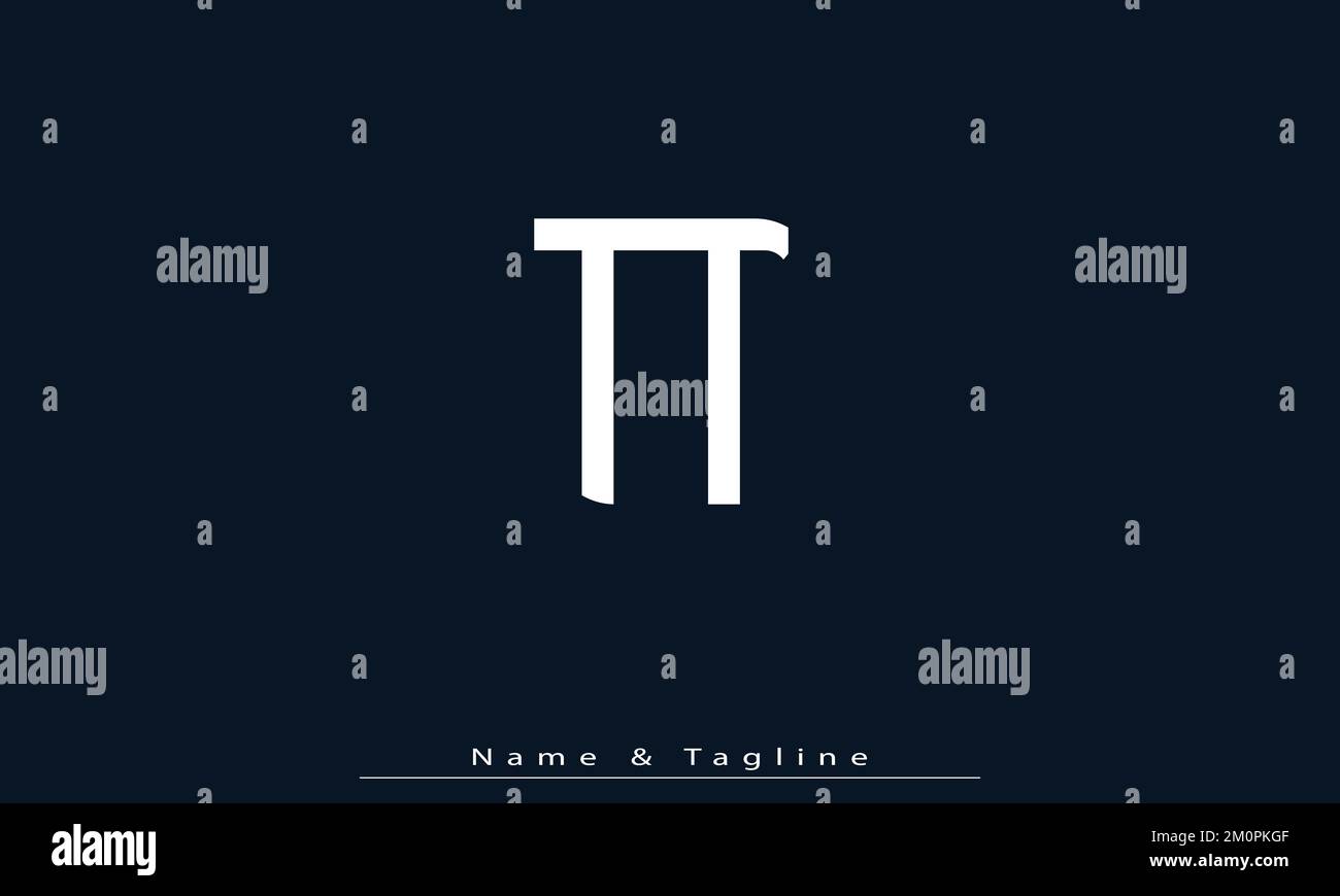 Alphabet letters Initials Monogram logo TT Stock Vector Image & Art - Alamy