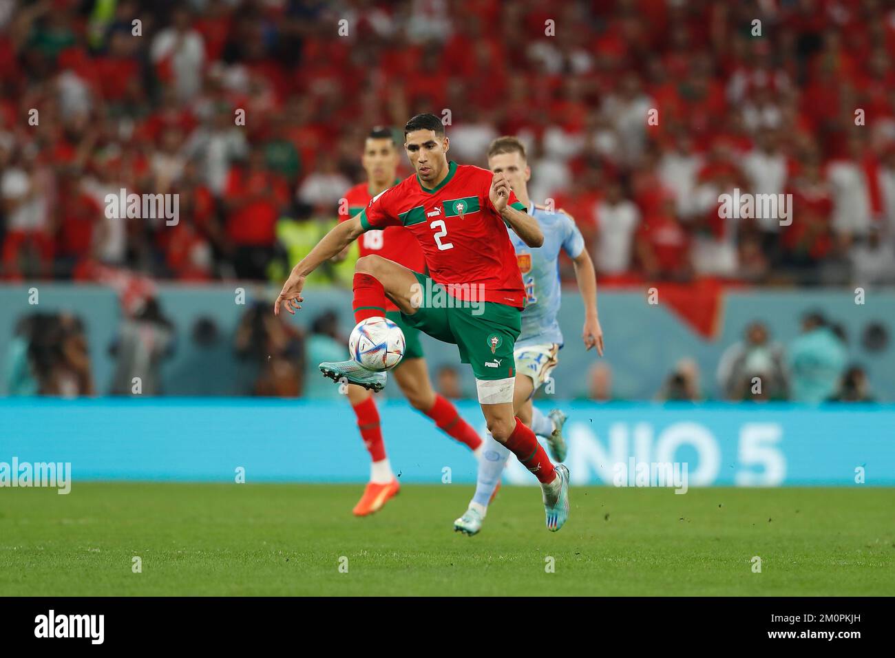 Doha, Qatar. 6th Dec, 2022. Achraf Hakimi (MAR) Football/Soccer : FIFA ...