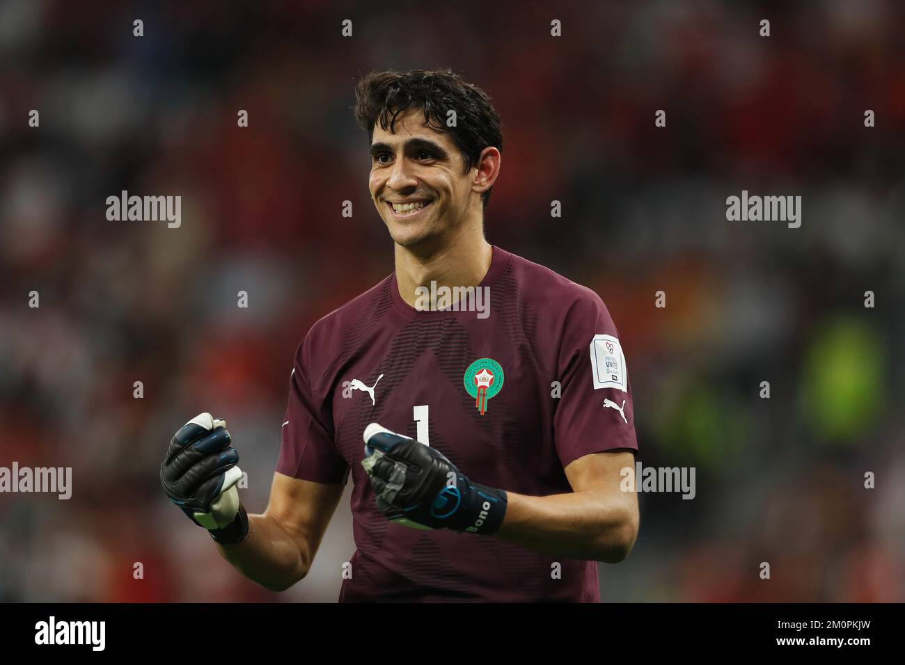 Doha, Qatar. 6th Dec, 2022. Yassine Bounou (MAR) Football/Soccer : FIFA ...