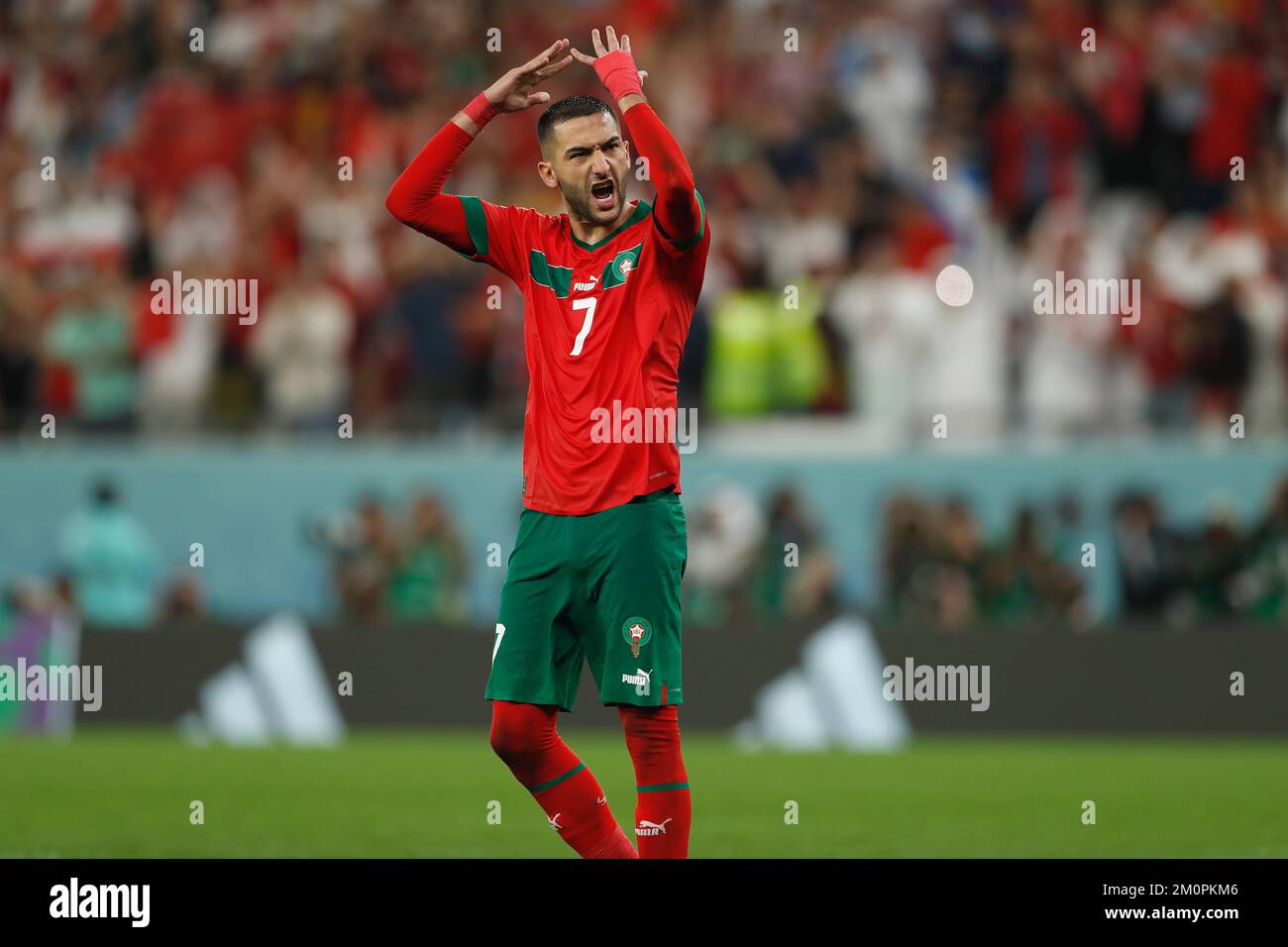 Doha, Qatar. 6th Dec, 2022. Hakim Ziyech (MAR) Football/Soccer : Ziech ...