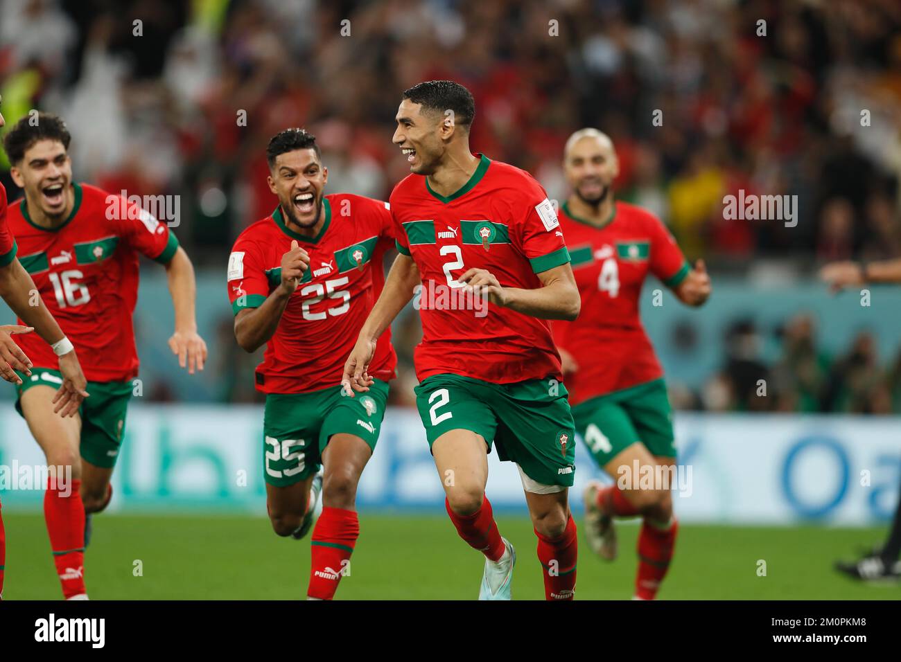 Doha, Qatar. 6th Dec, 2022. Achraf Hakimi (MAR) Football/Soccer ...