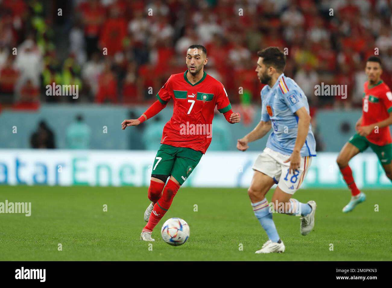 Doha, Qatar. 6th Dec, 2022. Hakim Ziyech (MAR) Football/Soccer : FIFA ...