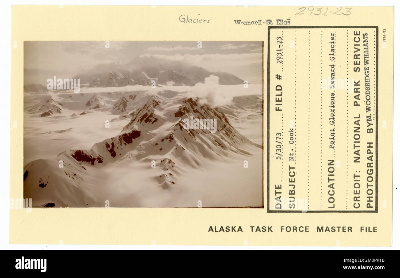 Mount Cook. Alaska Task Force Photographs Stock Photo - Alamy