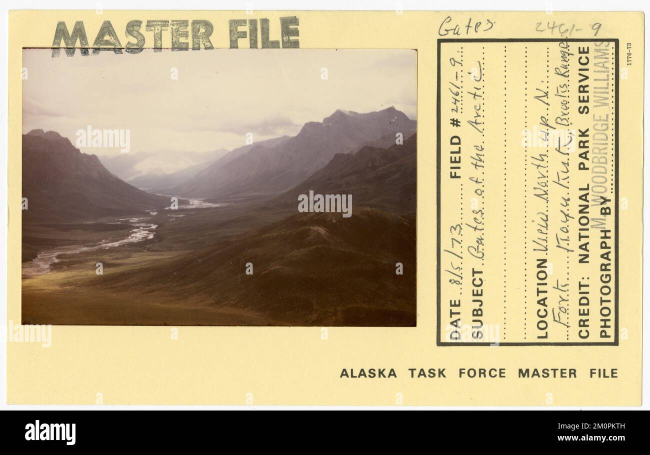 Gates of the Arctic. Alaska Task Force Photographs Stock Photo - Alamy