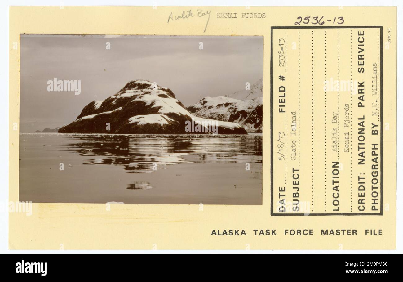 Slate Island. Alaska Task Force Photographs Stock Photo - Alamy