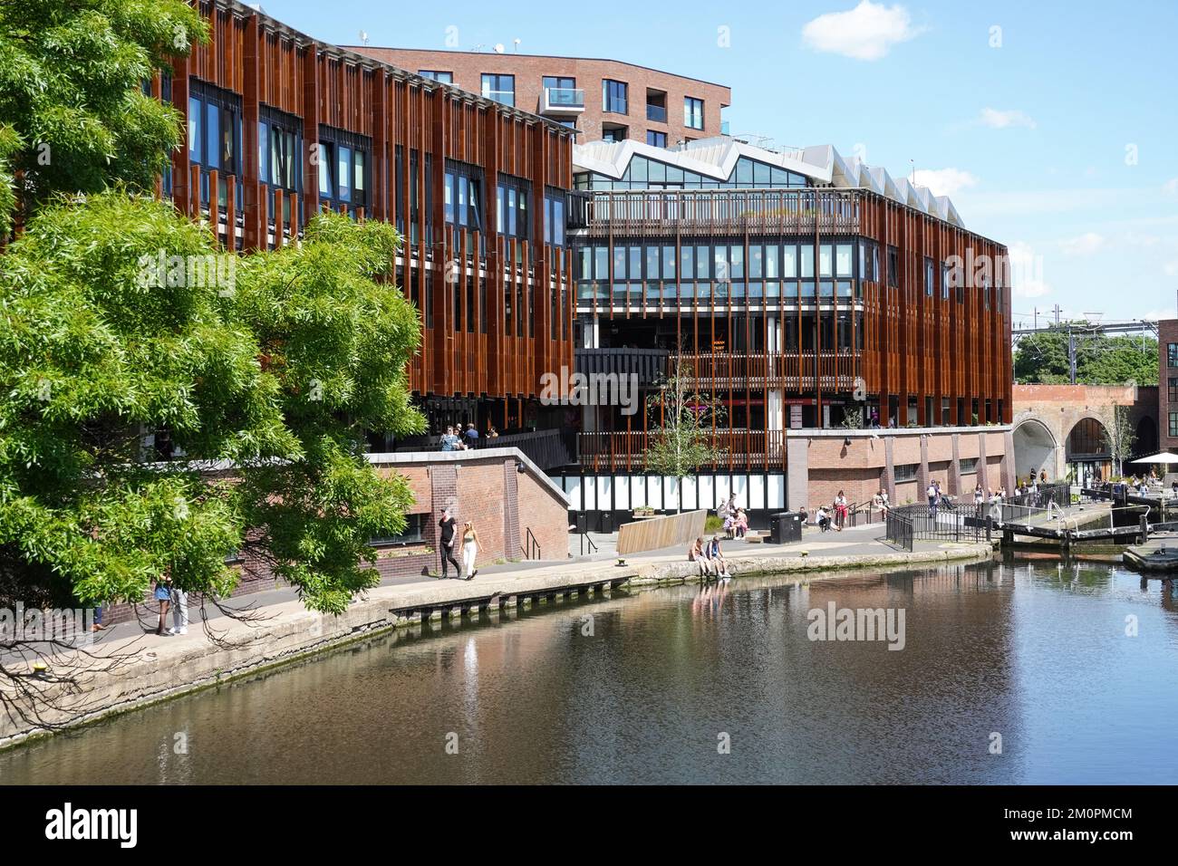 Camden Market Hawley Wharf development in Camden Town, London England ...