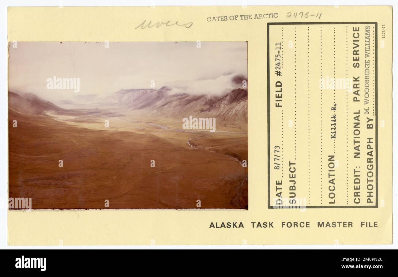 Killik River. Alaska Task Force Photographs Stock Photo - Alamy