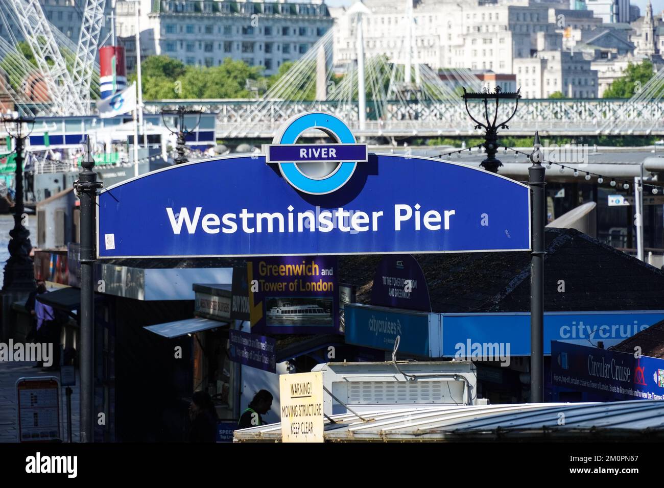 Pier river thames hi-res stock photography and images - Alamy