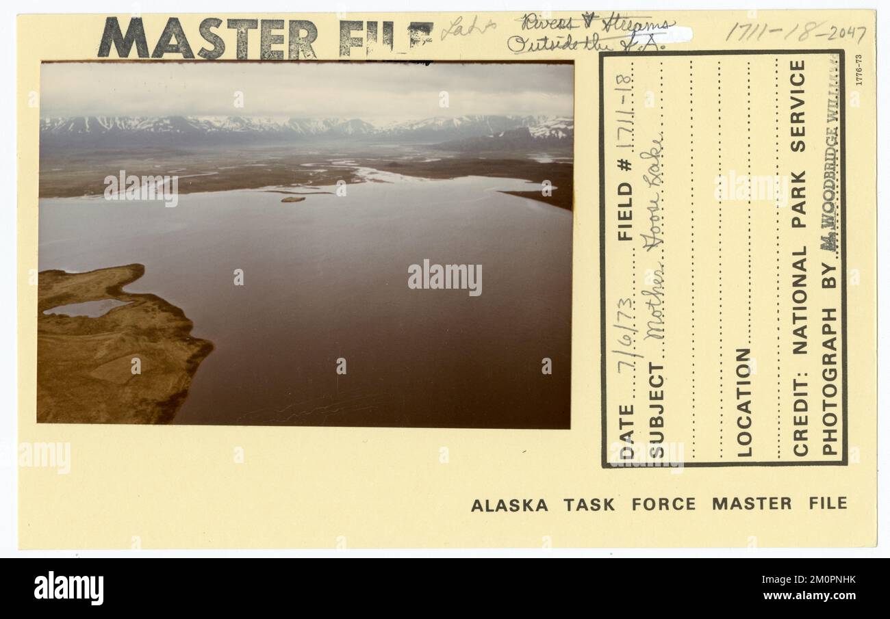 Mother Goose Lake. Alaska Task Force Photographs Stock Photo - Alamy