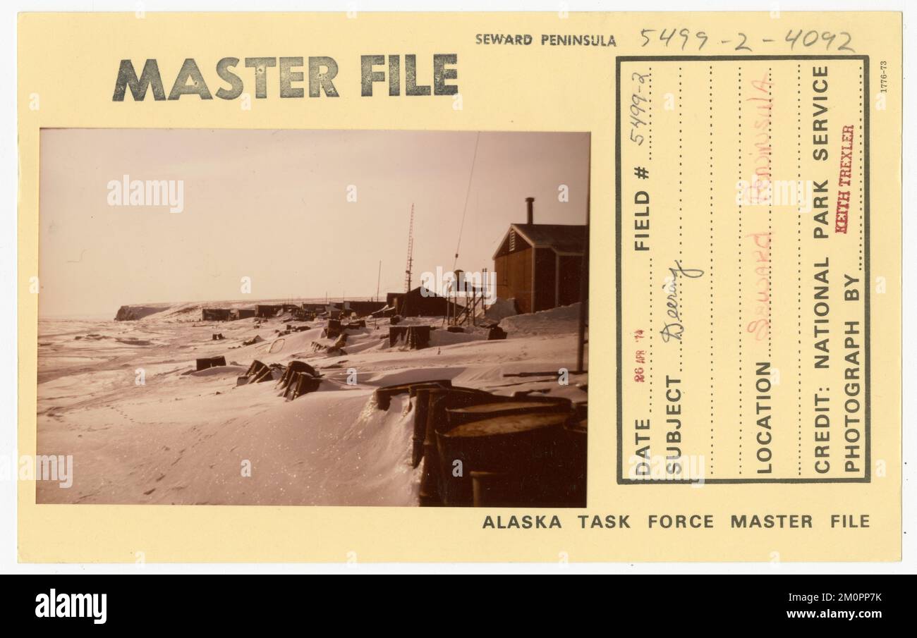 Deering. Alaska Task Force Photographs Stock Photo - Alamy