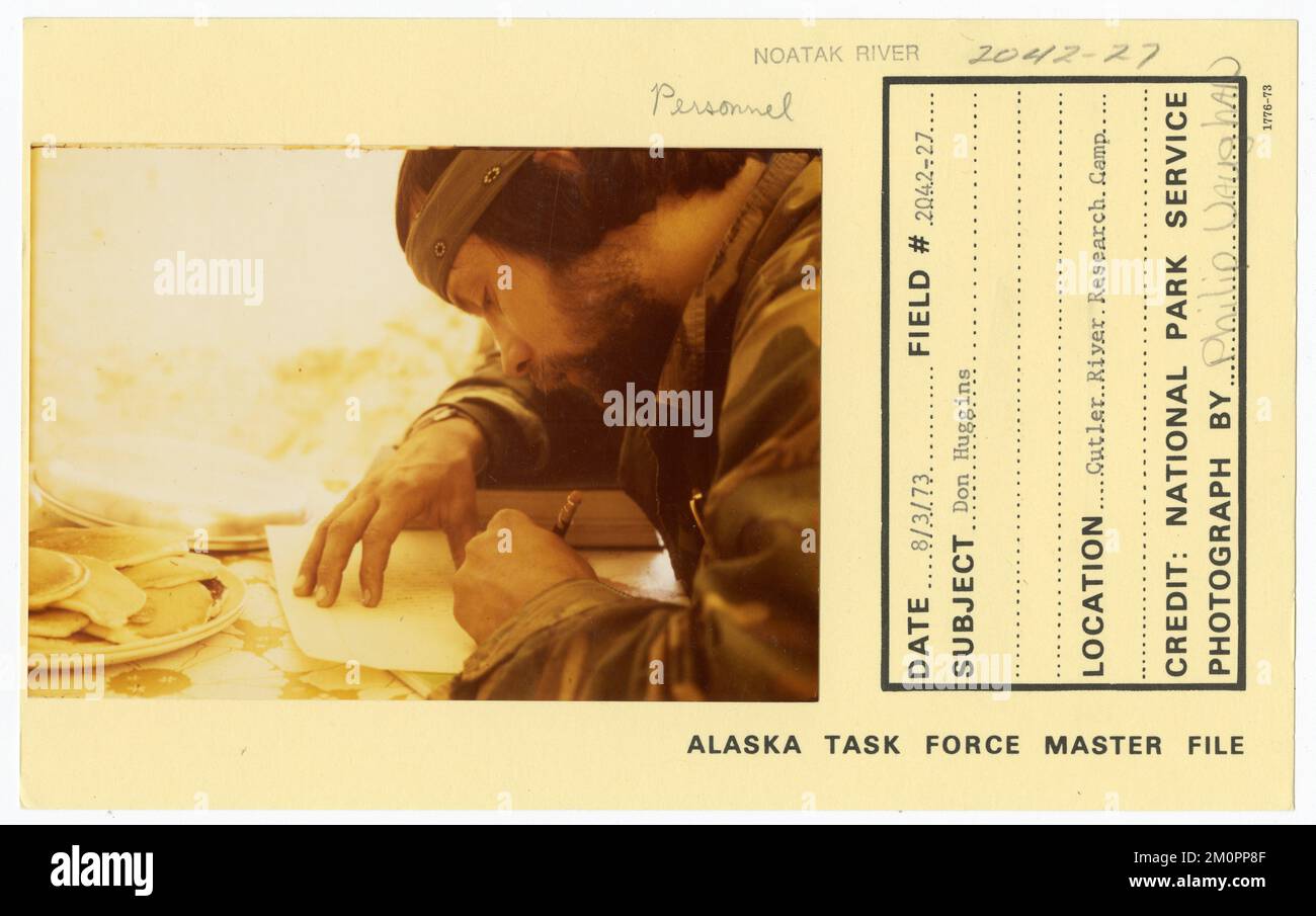 Don Huggins. Alaska Task Force Photographs Stock Photo - Alamy