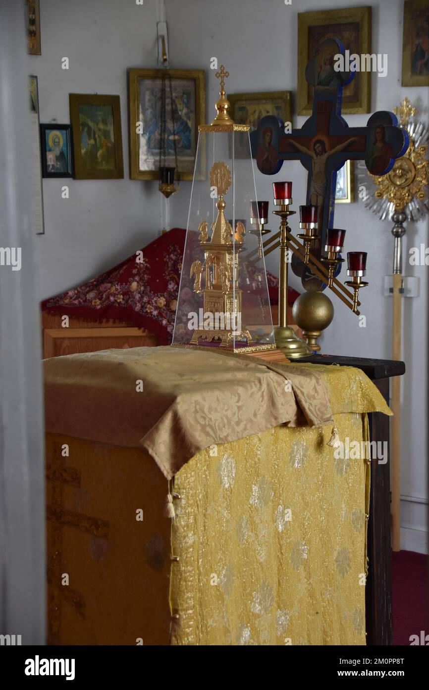 Russian religious artifacts hi-res stock photography and images - Alamy