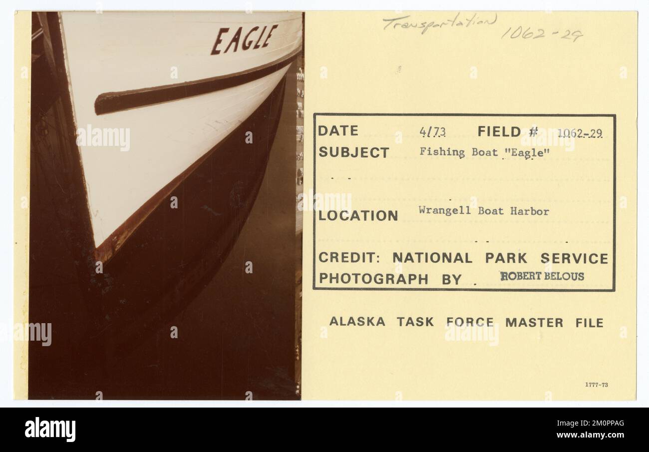 Fishing boat "Eagle". Alaska Task Force Photographs Stock Photo - Alamy