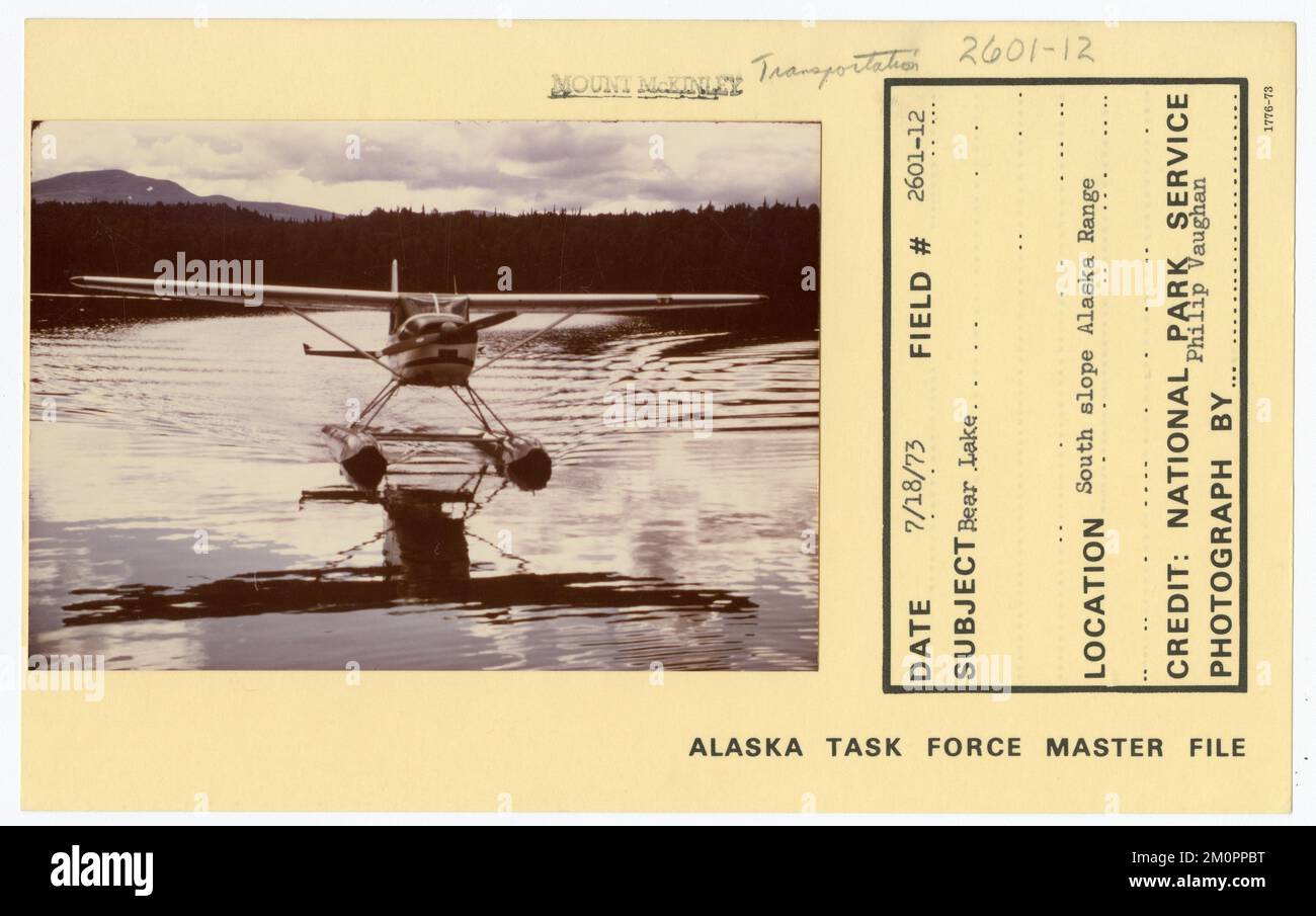 Bear Lake. Alaska Task Force Photographs Stock Photo - Alamy