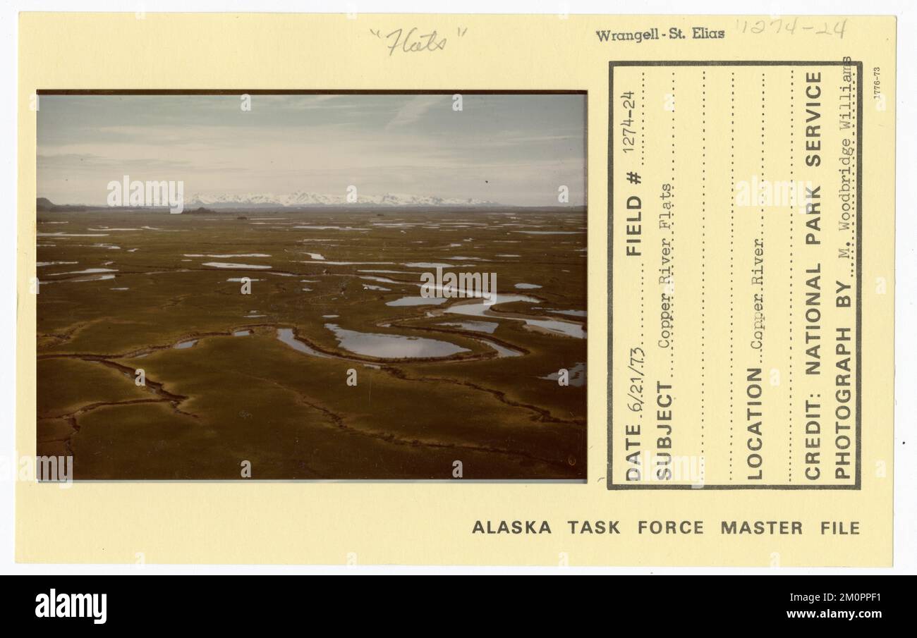 Copper River Flats. Alaska Task Force Photographs Stock Photo - Alamy