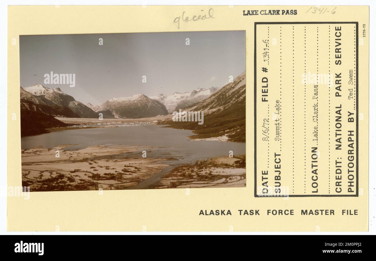 Summit Lake. Alaska Task Force Photographs Stock Photo - Alamy