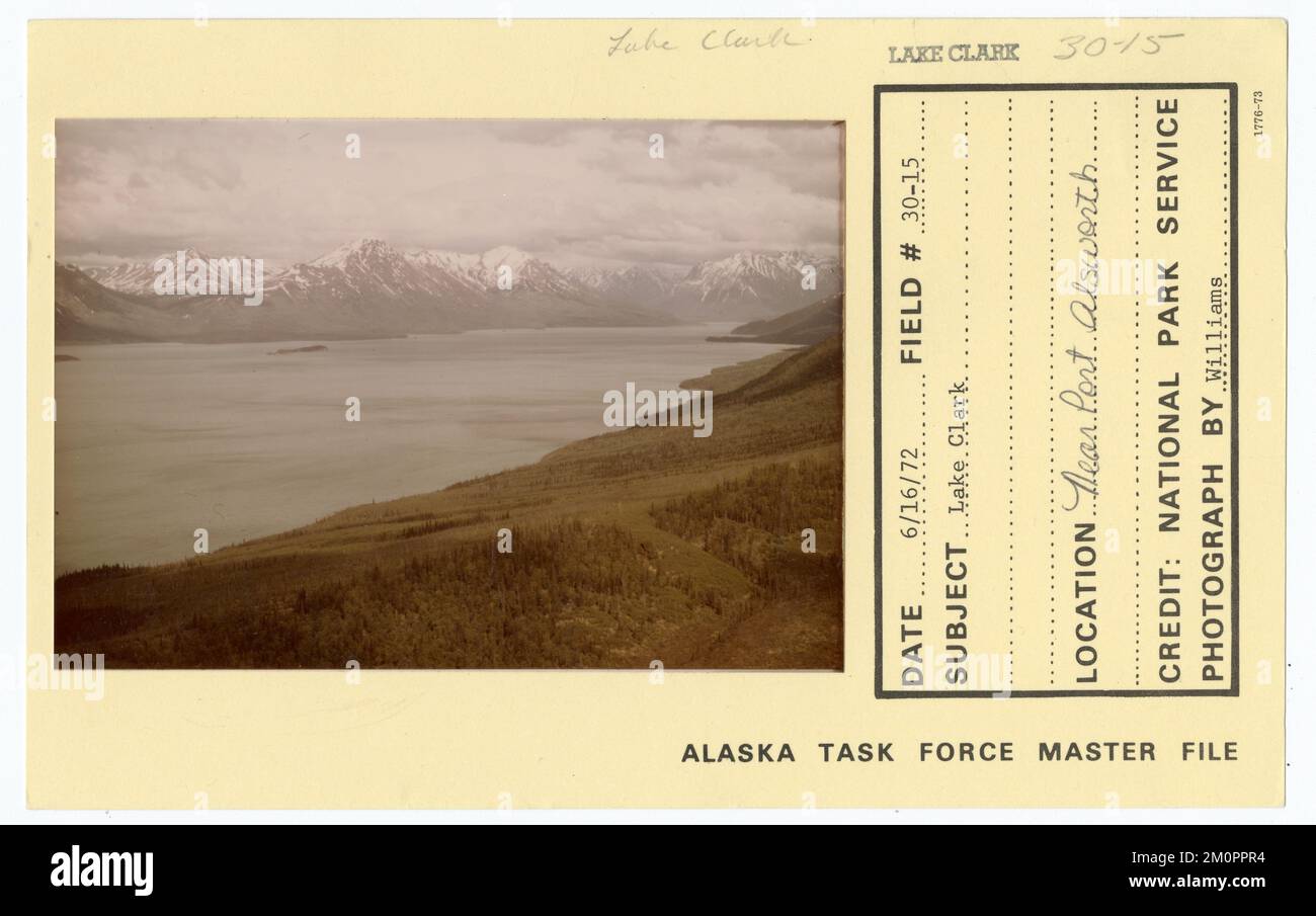 Lake Clark. Alaska Task Force Photographs Stock Photo - Alamy