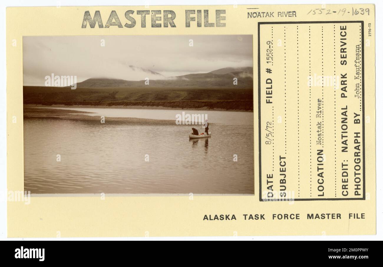 Noatak River. Alaska Task Force Photographs Stock Photo - Alamy
