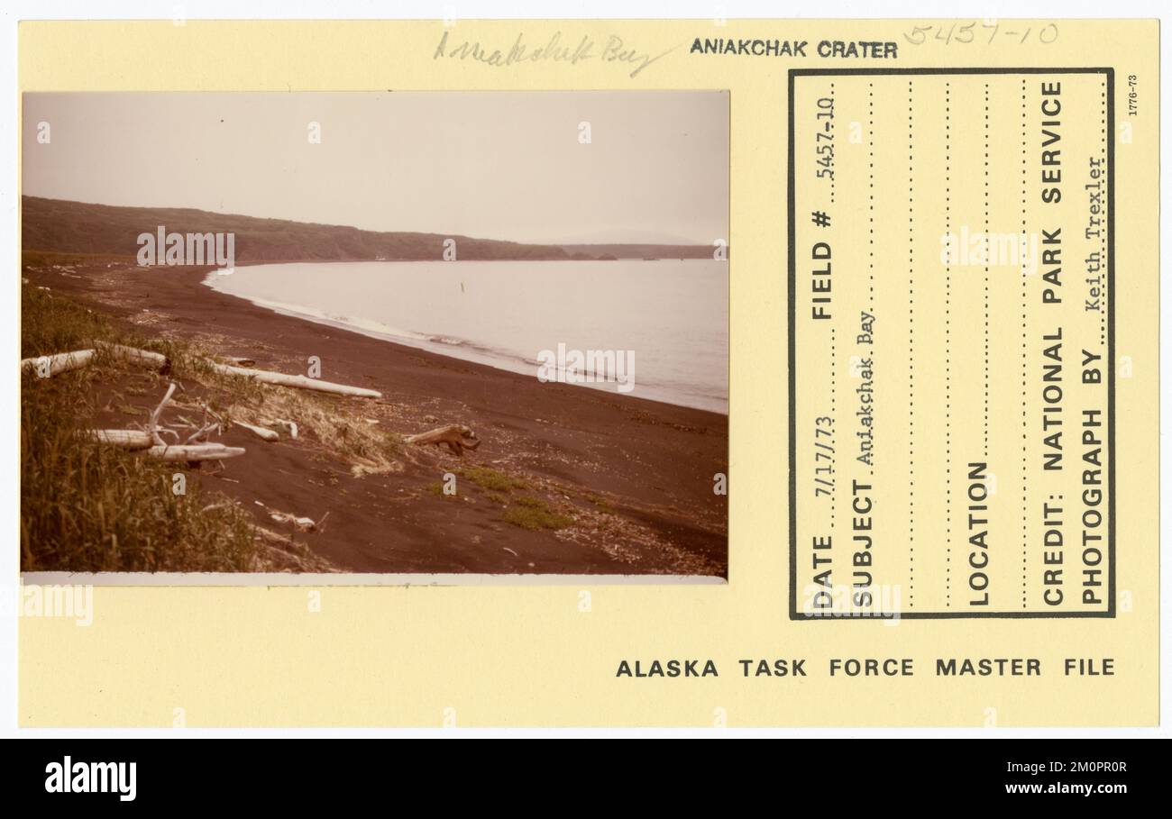 Aniakchak Bay. Alaska Task Force Photographs Stock Photo - Alamy