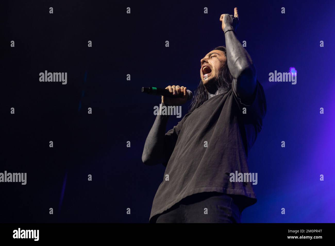 Ronnie Radke of Falling in Reverse at The Sylvee on December 6, 2022 ...