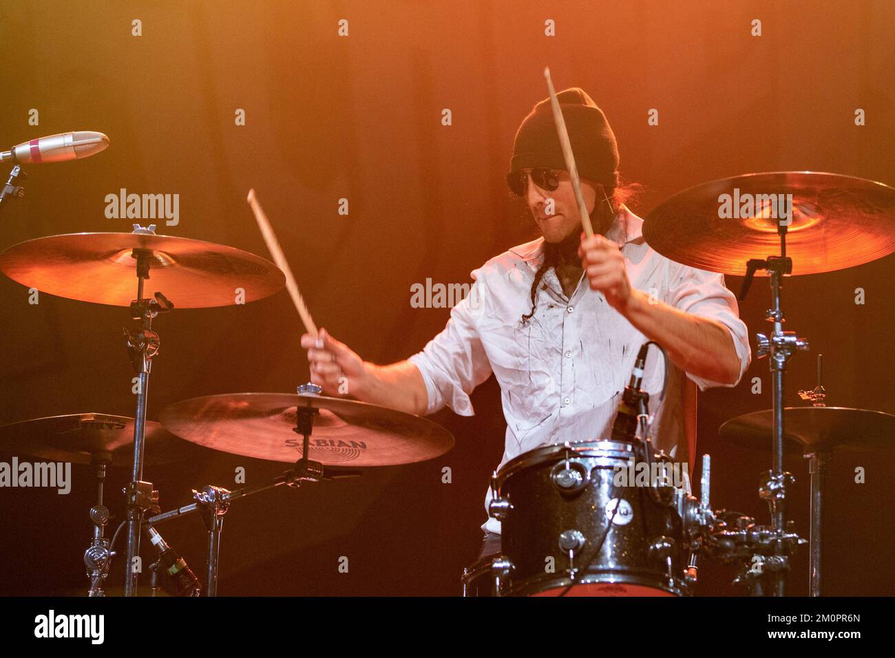 Madison, USA. 06th Dec, 2022. Robert Ortiz of Escape the Fate at The Sylvee on December 6, 2022 ...