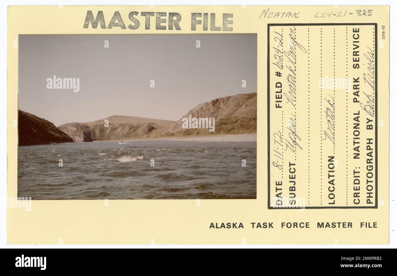 Upper Noatak Canyon. Alaska Task Force Photographs Stock Photo - Alamy